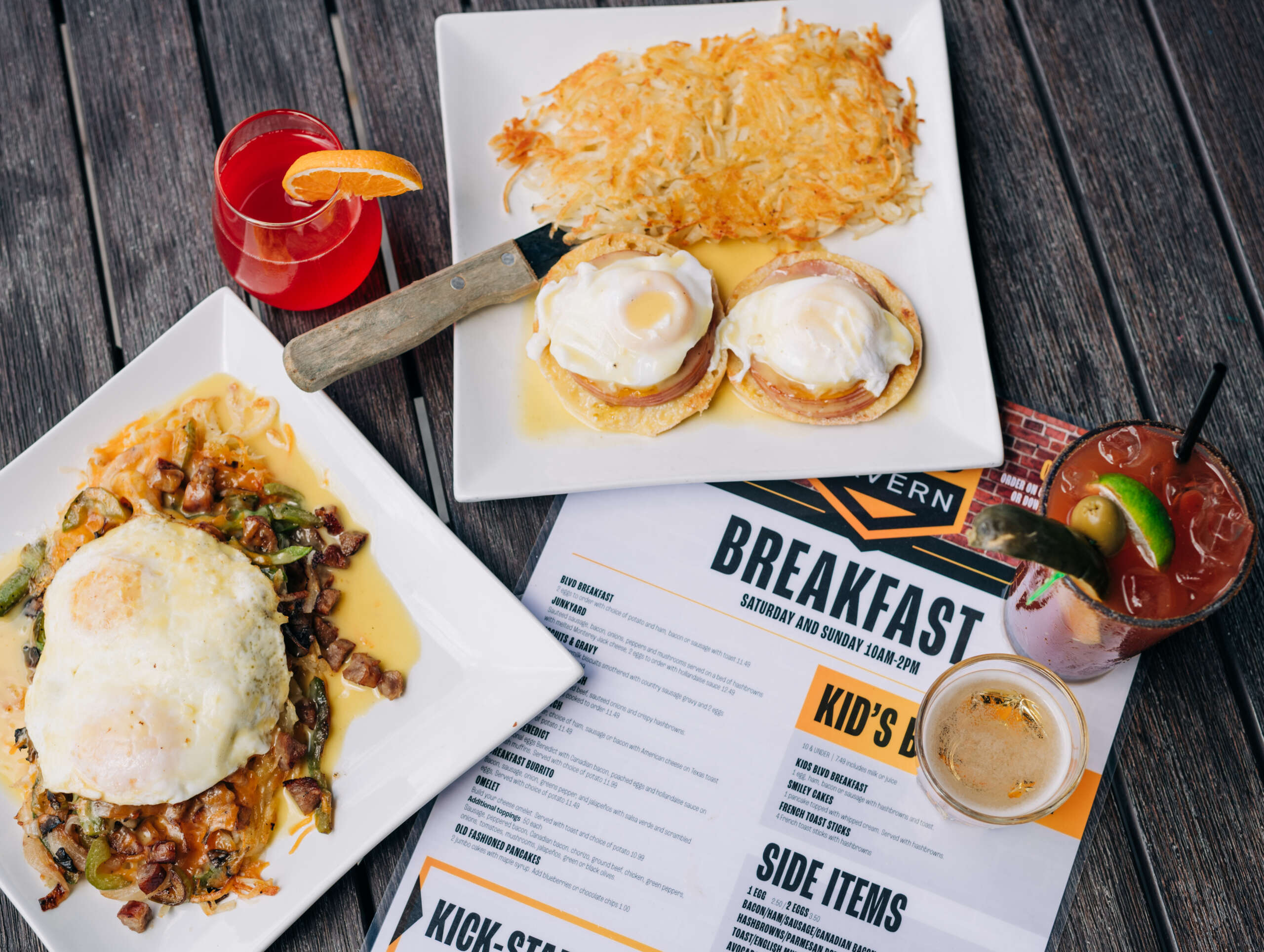 Breakfast Menu - BLVD Tavern